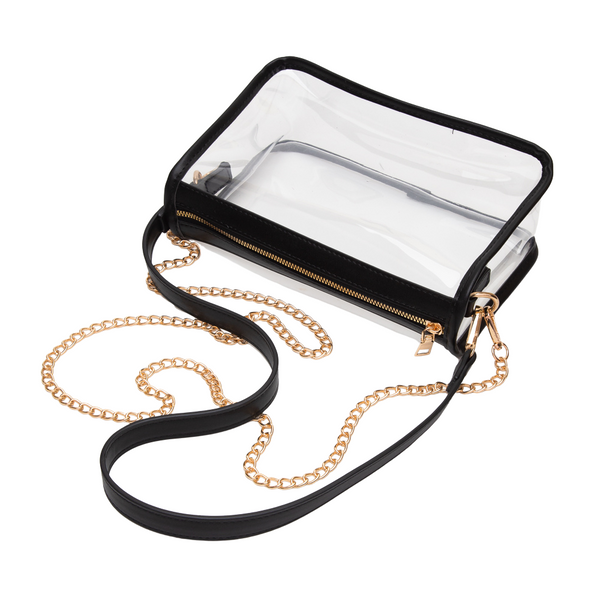 Coco Clear Stadium Approved Crossbody 15 Colors - Maroon