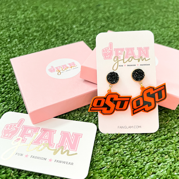 OSU LOGO OKLAHOMA STATE DANGLES